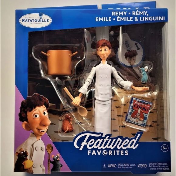 Disney | Toys | Newdisney Pixar Remy Ratatouille Emile Mattel Featured ...
